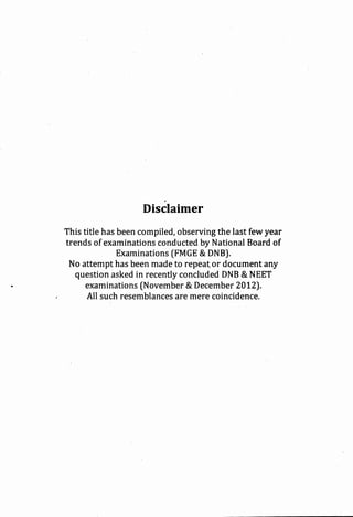 Basic notes fmge | PDF
