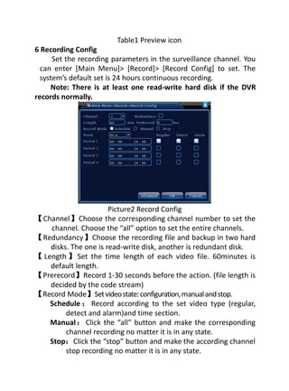 Ymt dvr operation manual | PDF
