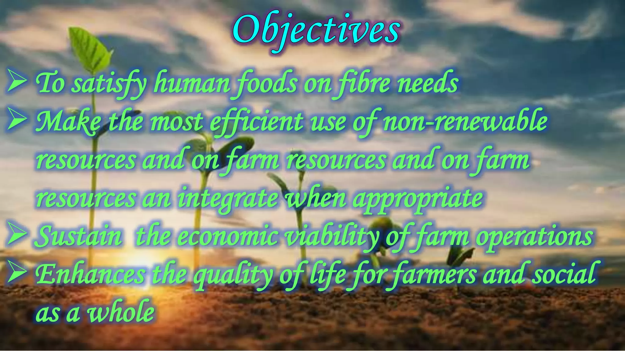 Sustainable Development Agriculture Ppt Free Download