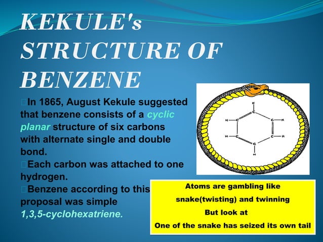 Kekule structure and resonance in benzene | PPTX | Chemistry | Science
