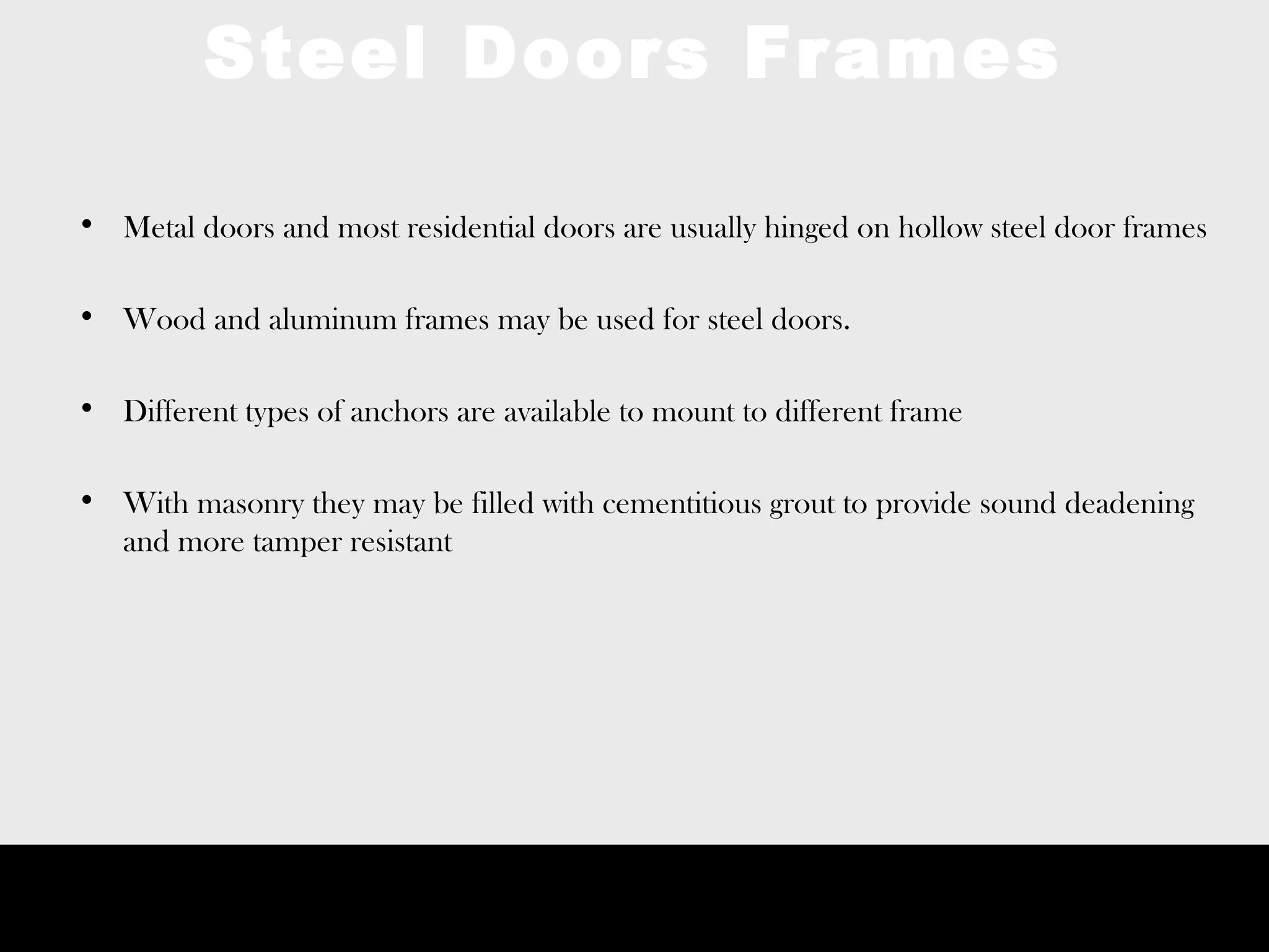 Types and Uses of Steel Doors | ODP