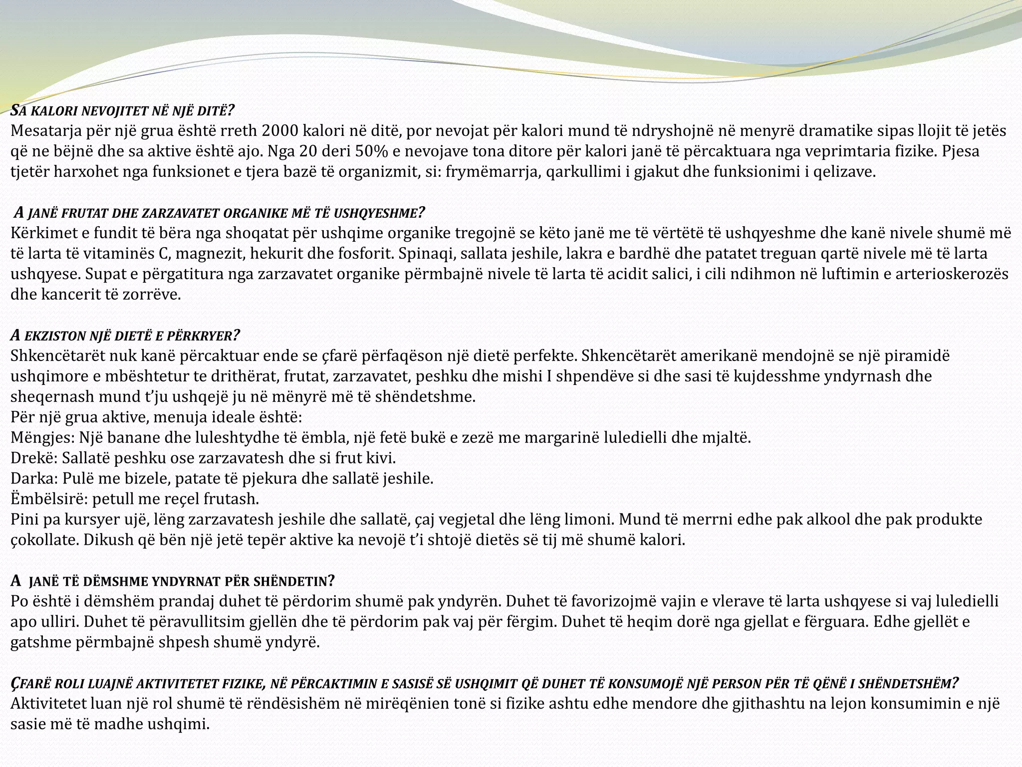 Yndyrat dhe sheqernat | PPTX