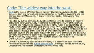 Economics in Yellowstone | PPTX