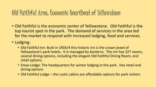 Economics in Yellowstone | PPTX
