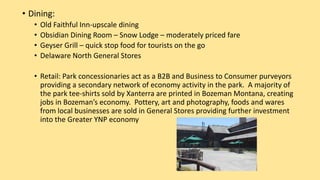 Economics in Yellowstone | PPTX