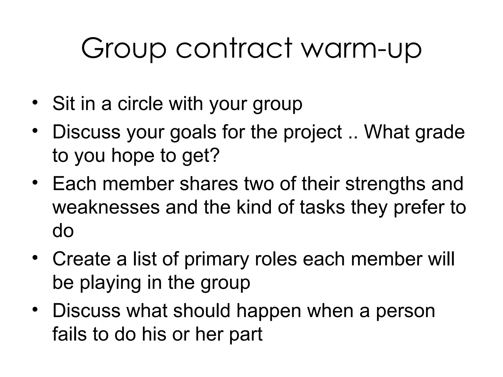 Ynt writing group contracts | PPT