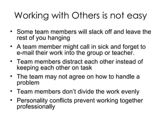 Ynt writing group contracts | PPT