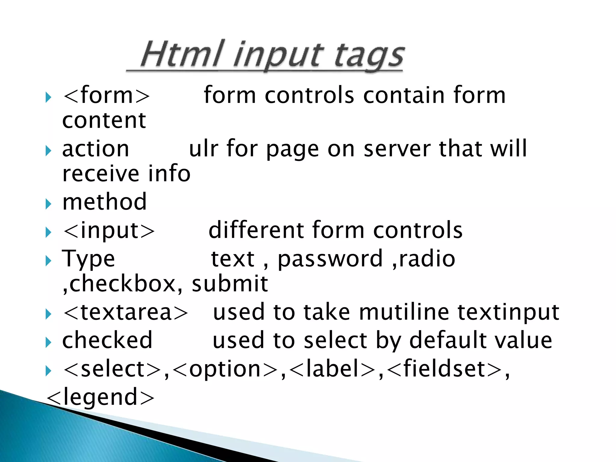HTML | PPTX | Web Design and HTML | Internet