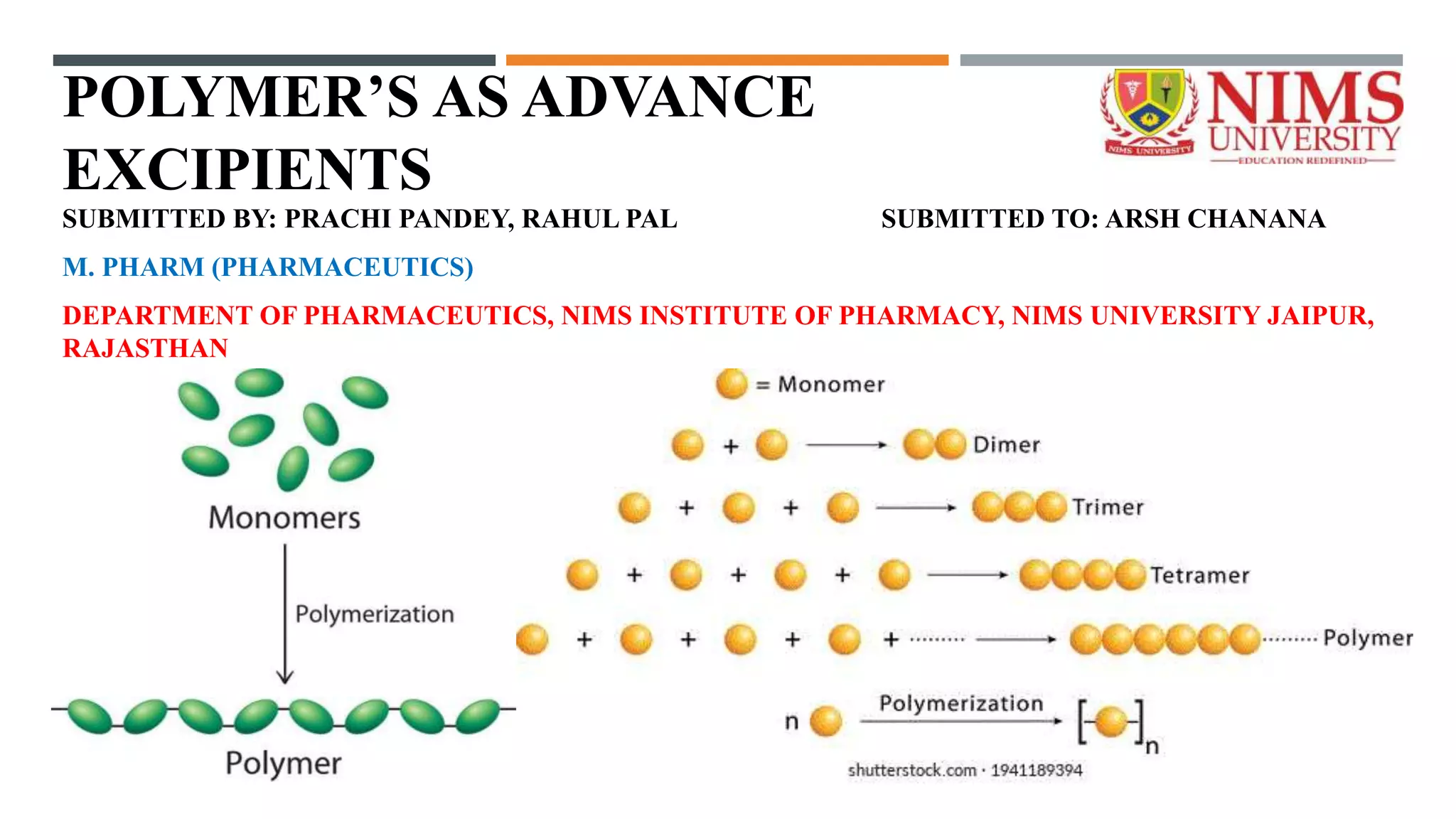 Polymers Used as Biopolymer in Product Formulations. | PPT