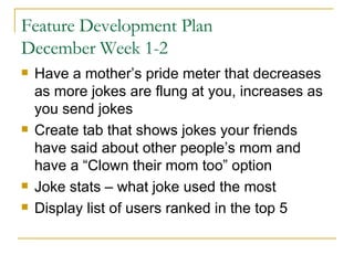 Yo Momma! Documentation | PPT