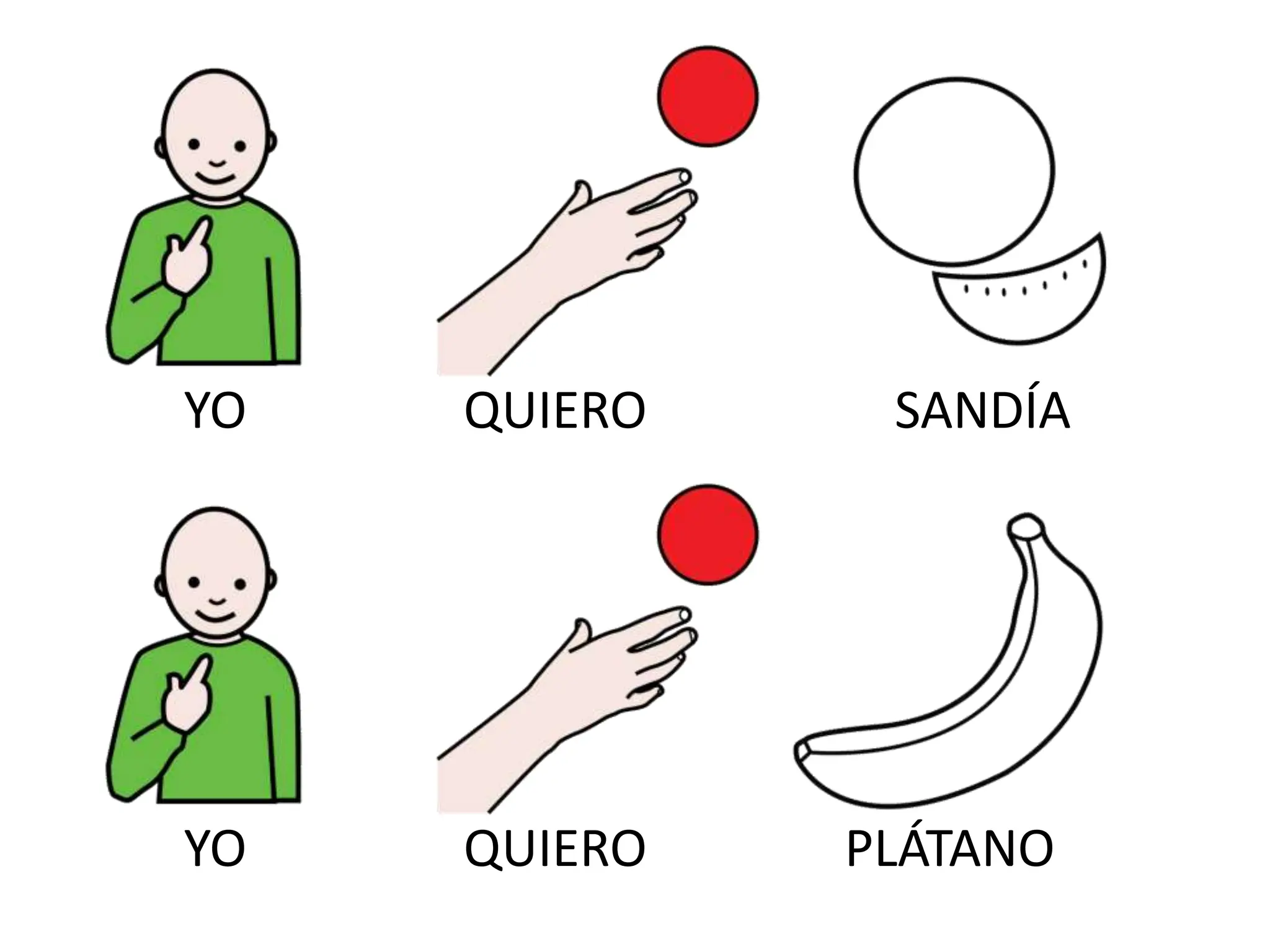 Pictogramas para trabajar con el autismo | PPTX