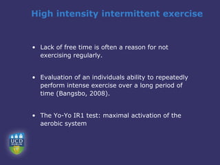 Effects of the Yo-Yo IR1 as a HIIT tool on the Body Composition and ...