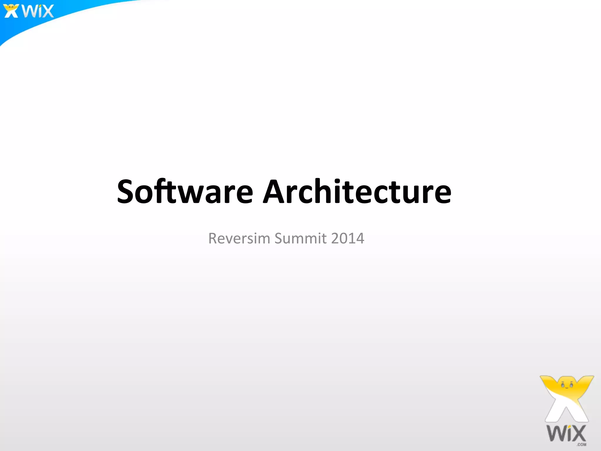 Software Architecture | PPT
