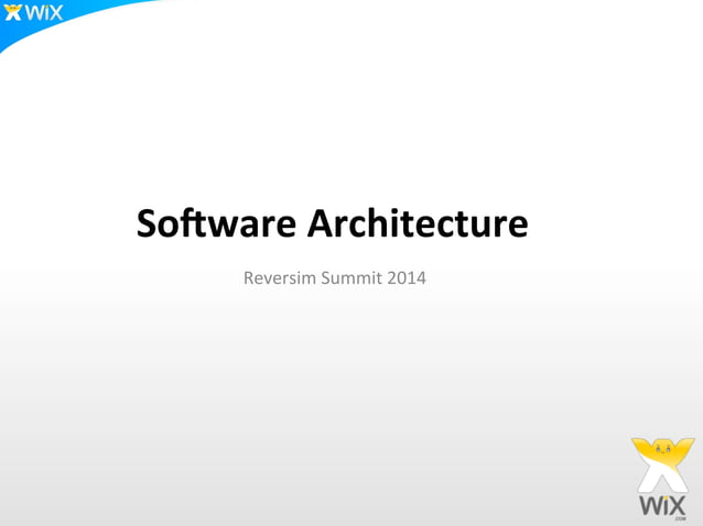 Software Architecture | PPT