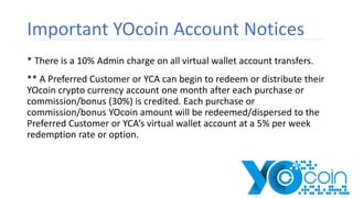 Yocoin comp-plan | PPT