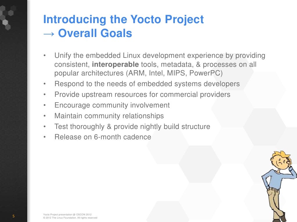 Introducing the Yocto Project → Introducing the Yocto Project →