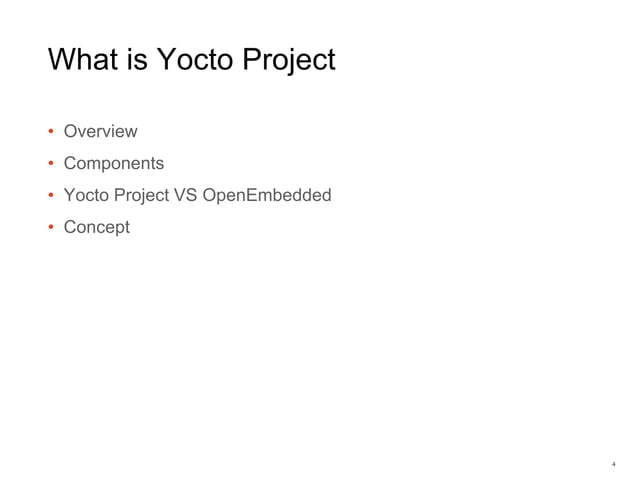 Yocto Project Introduction Ppt