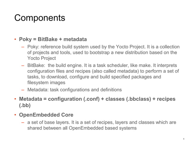 Yocto Project Introduction Ppt