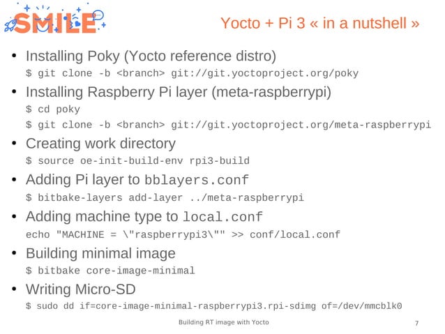 Building RT image with Yocto | PPT