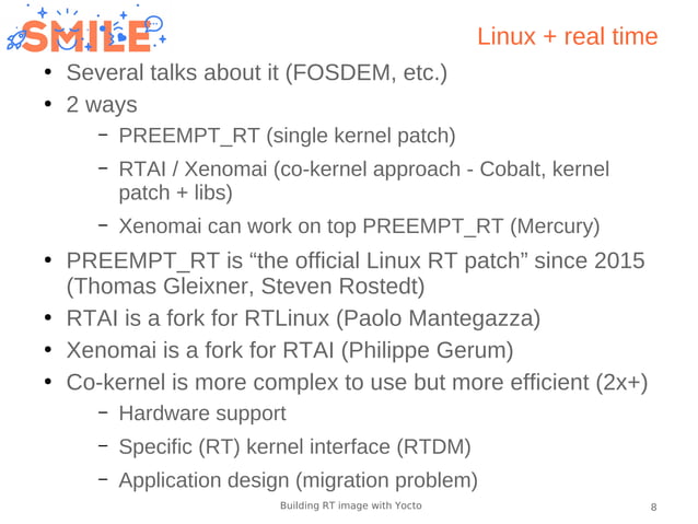 Building RT image with Yocto | PPT