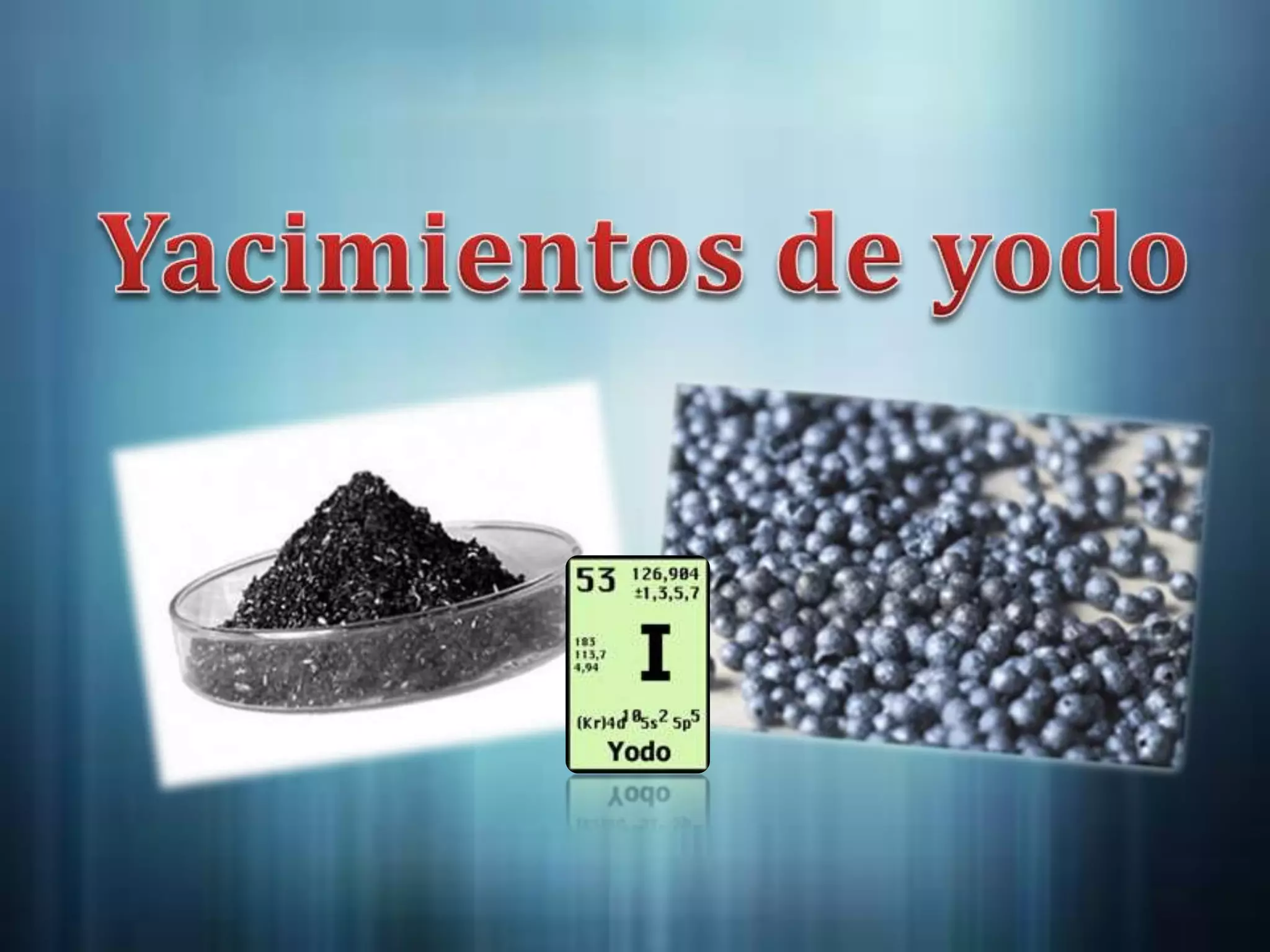 Yacimiento de Yodo en Chile | PPT
