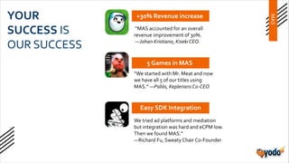 Yodo1 Games Company Deck 2020 | PDF