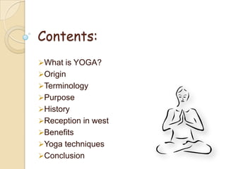 Yoga | PPTX