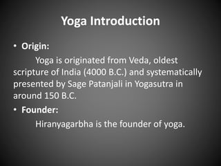 Yoga | PPTX