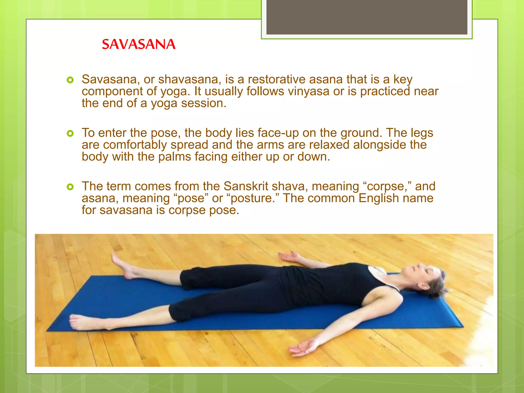 DIFFERENT TYPE OF YOGA | PPTX