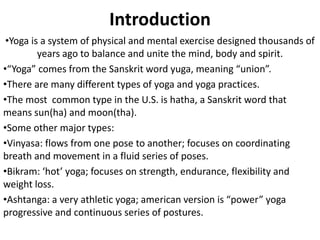 Yoga | PPTX