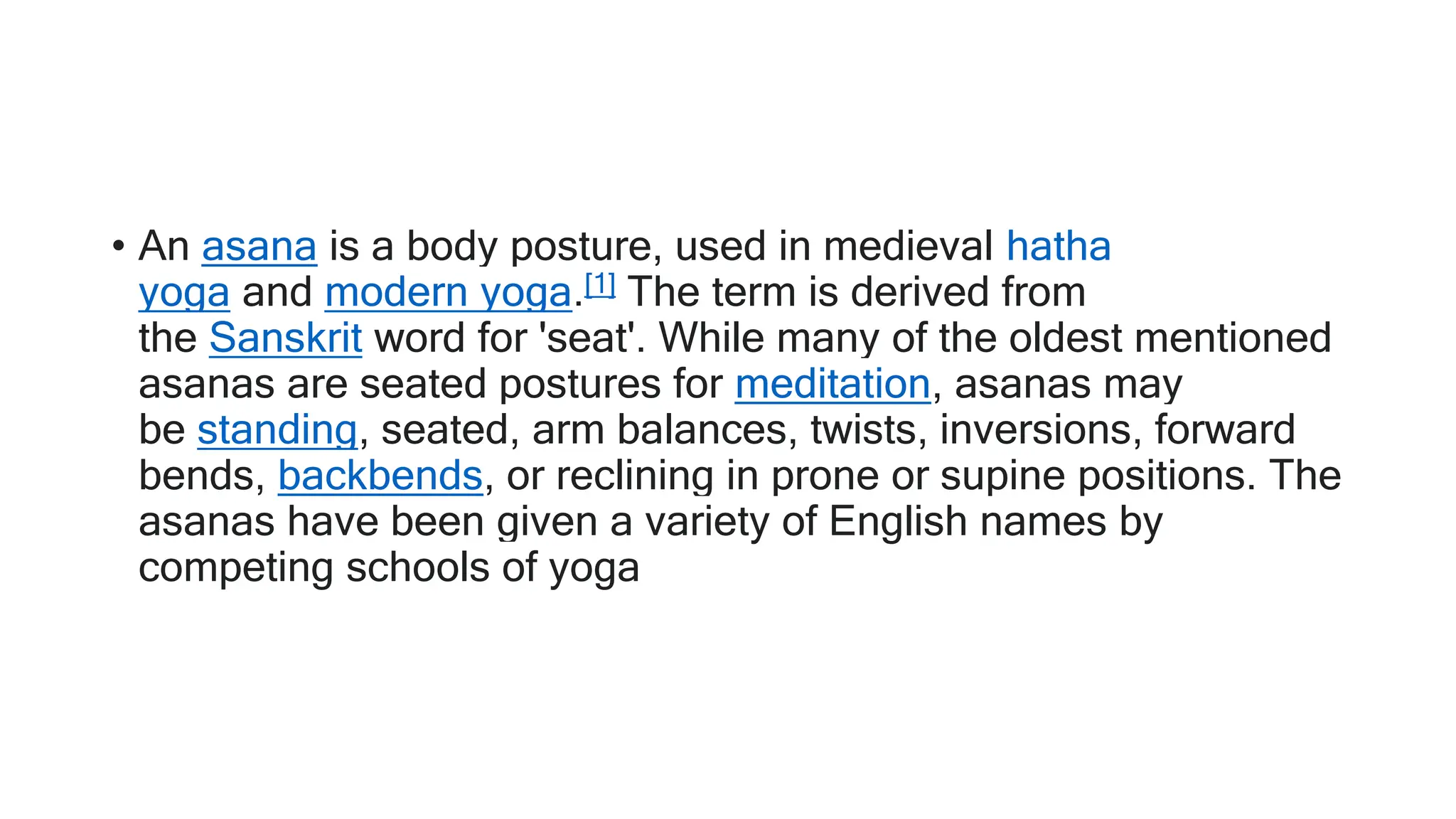 YOGA - ASANAS PRESENTATION FROM SHAMBHAVI | PPTX