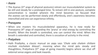YOGA - ASANAS PRESENTATION FROM SHAMBHAVI | PPTX