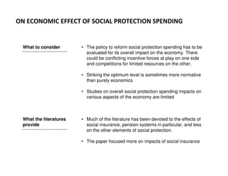 Social Policies in ASEAN: Economic Impacts | PDF