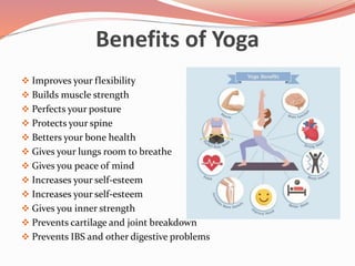 Yoga and health ppt | PPTX