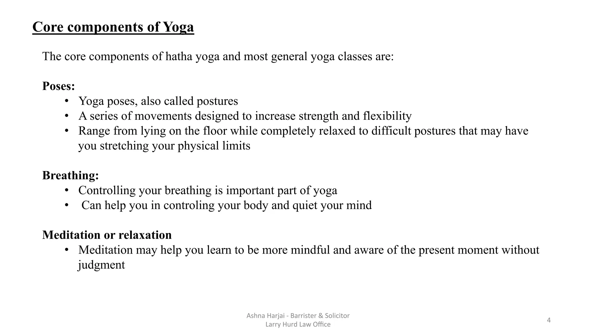 Yoga and Health Benefits | PDF