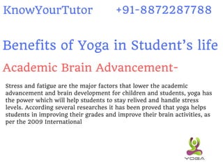 Yoga and Its Importance in Students life | PDF
