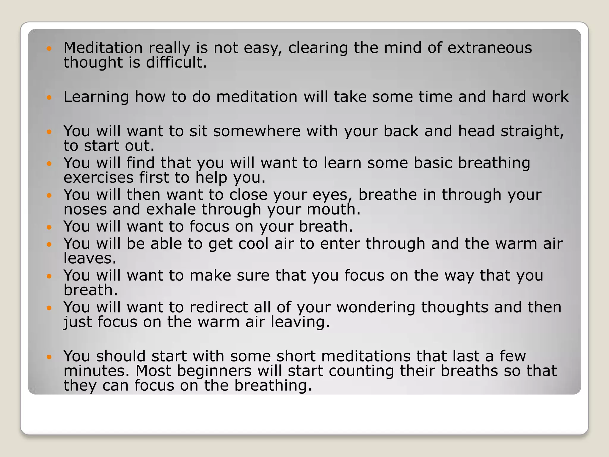 Yoga and meditation | PPTX