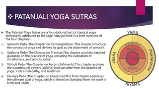 YOGA AND MEDITATION ppt for education purposes | PPTX