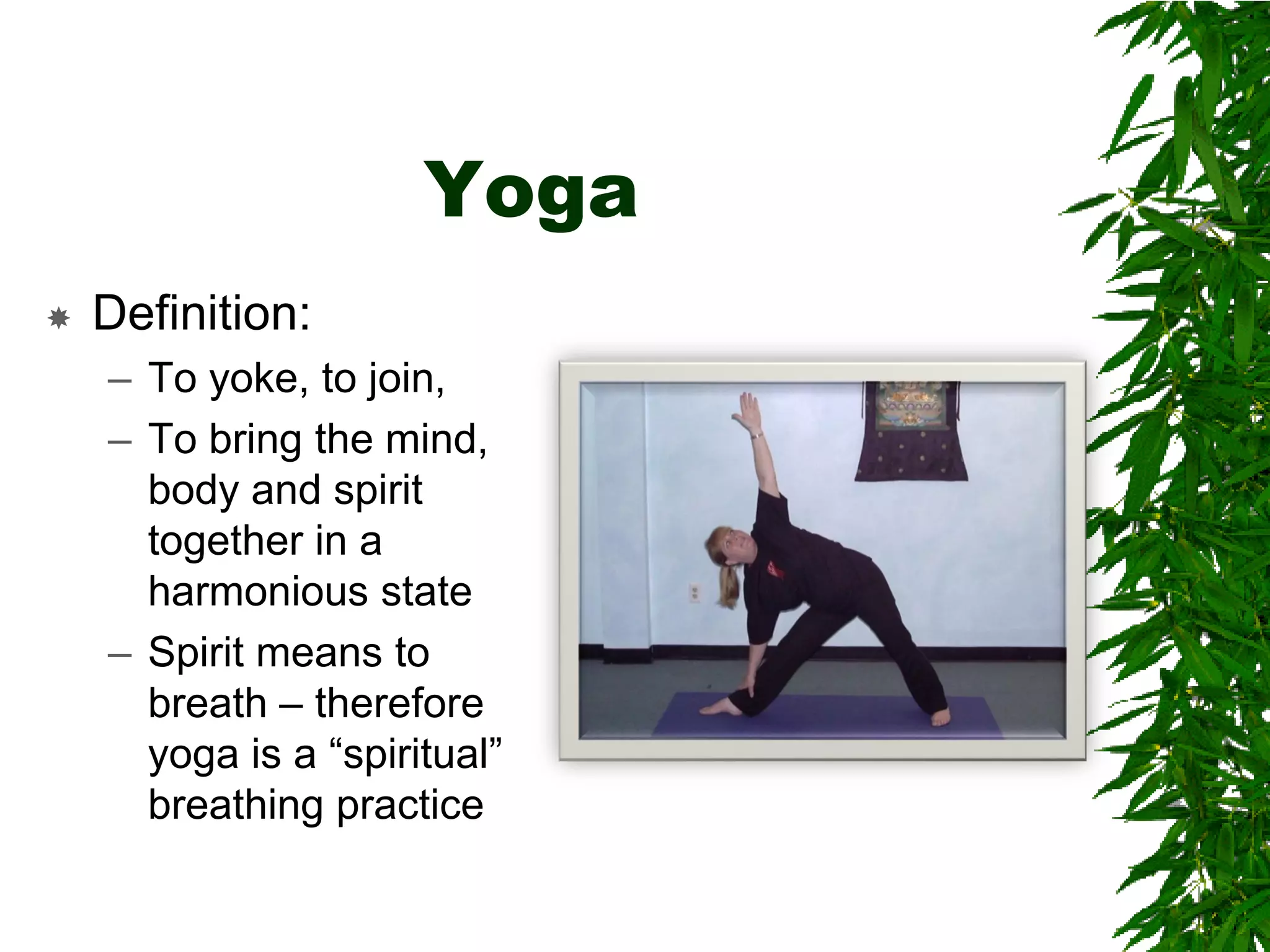 Yoga and meditation lecture | PDF