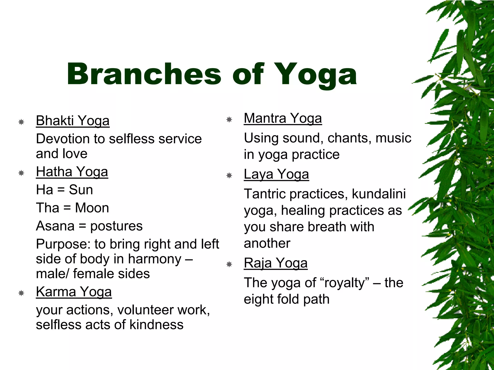 Yoga and meditation lecture | PDF