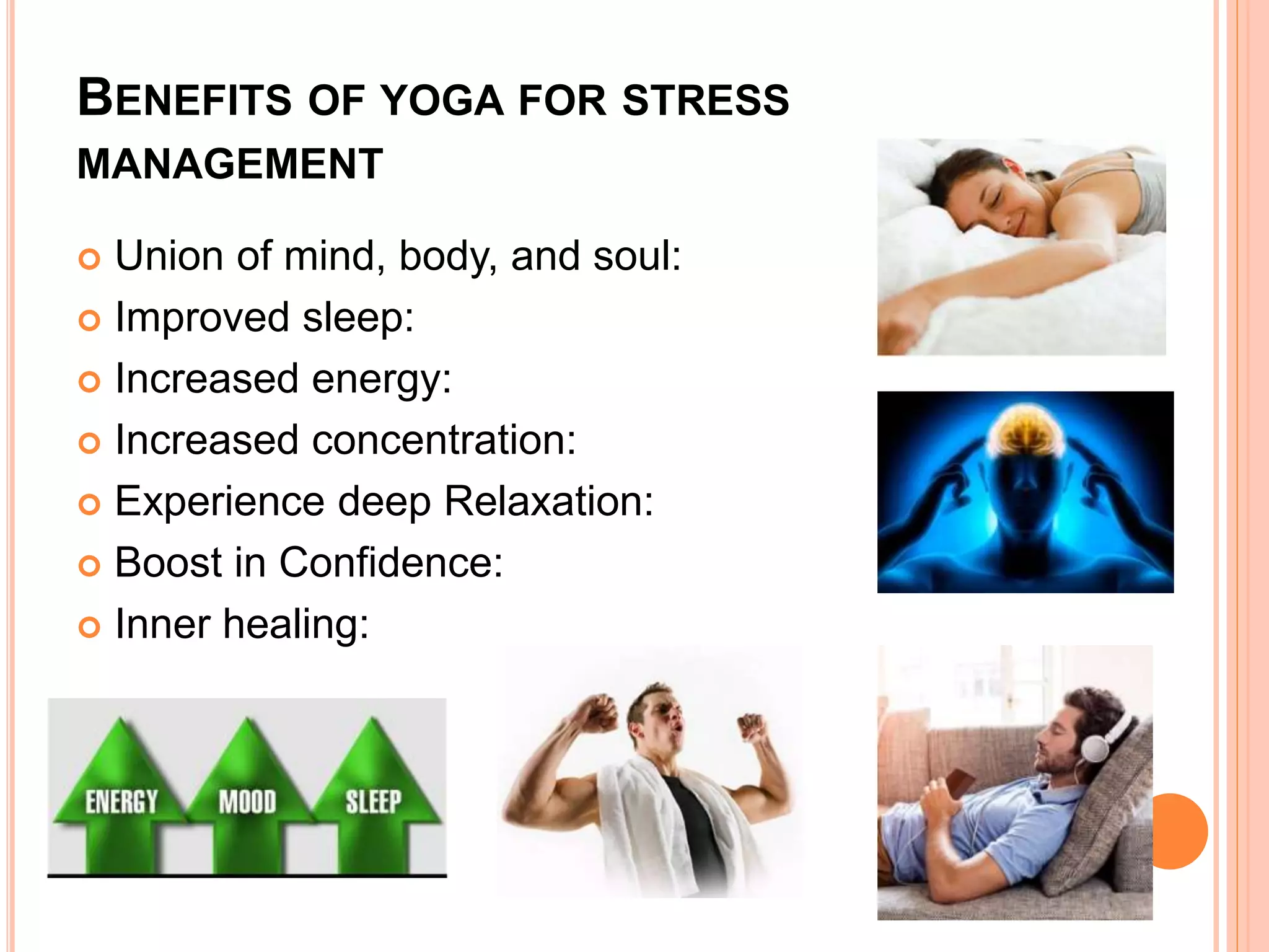 Yoga and stress | PPTX