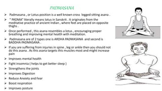 yoga asana | PPT