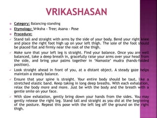 Yoga asanas.pptxss | PPT