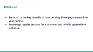 Yoga Asanas for Holistic Wellness.pptx