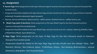 YOGA ASSIGNMENT | PPTX