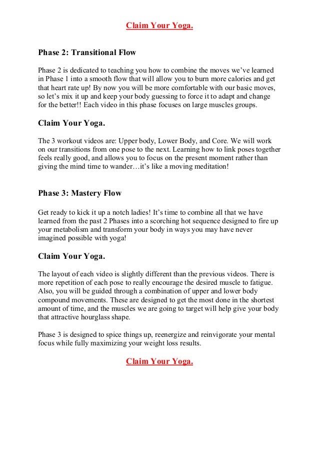 Yoga Burn Fitness System