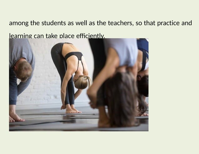 YOGA CLASS STUDIO ETIQUETTE dos and donts | PPTX | Bath and Shower | Personal Care