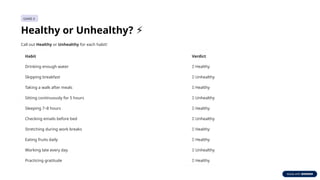 Yoga Day ppt ( fun session for yoga day teams) | PPTX