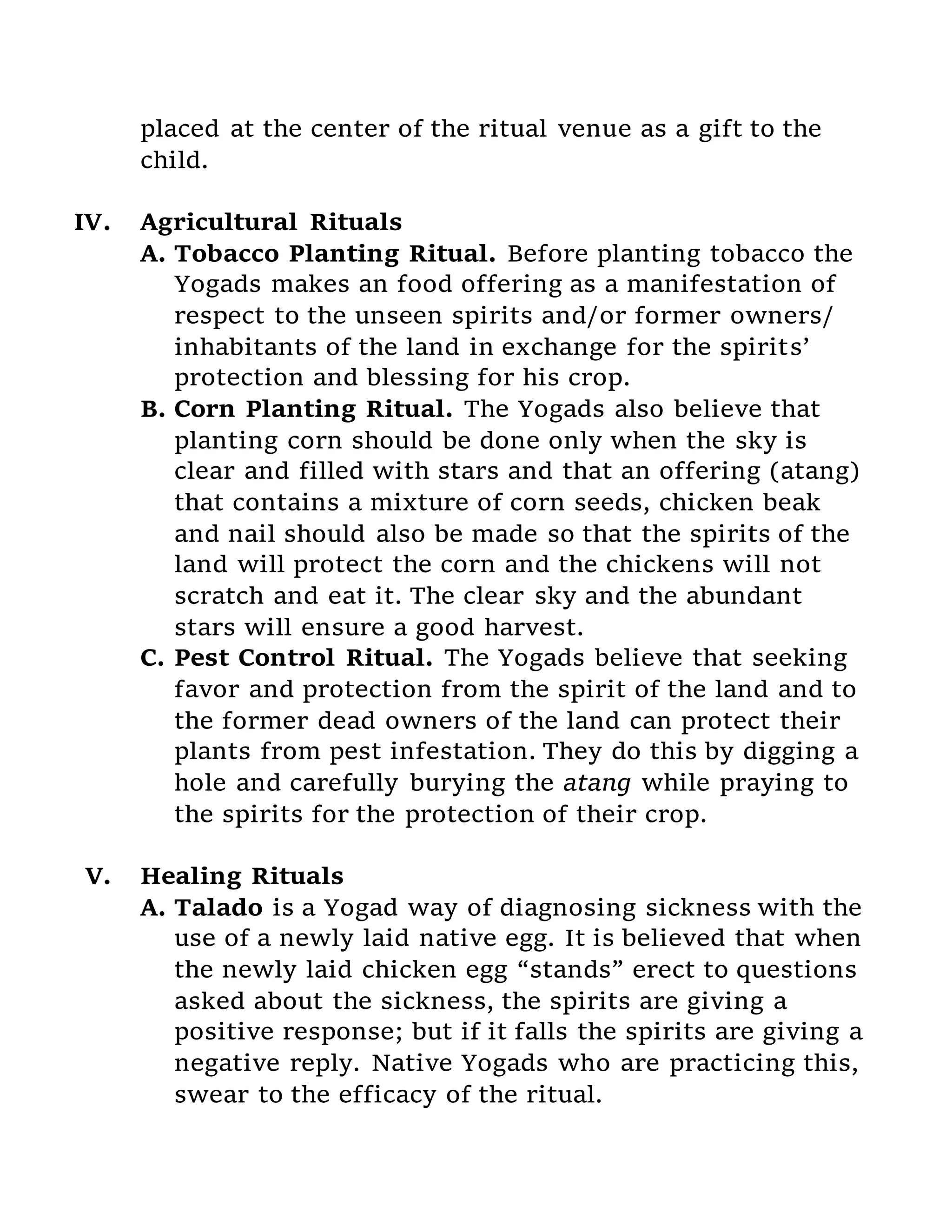 Yogad in the Philippines | DOCX