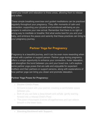Yoga for Pregnancy_ Nurturing Your Body and Mind with Safe and Soothing ...